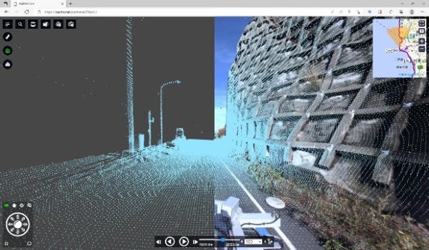 MMSの3D点群データをWeb上で活用！ パスコが「PADMS-Net」にAPI機能を追加 | 建設ITブログ