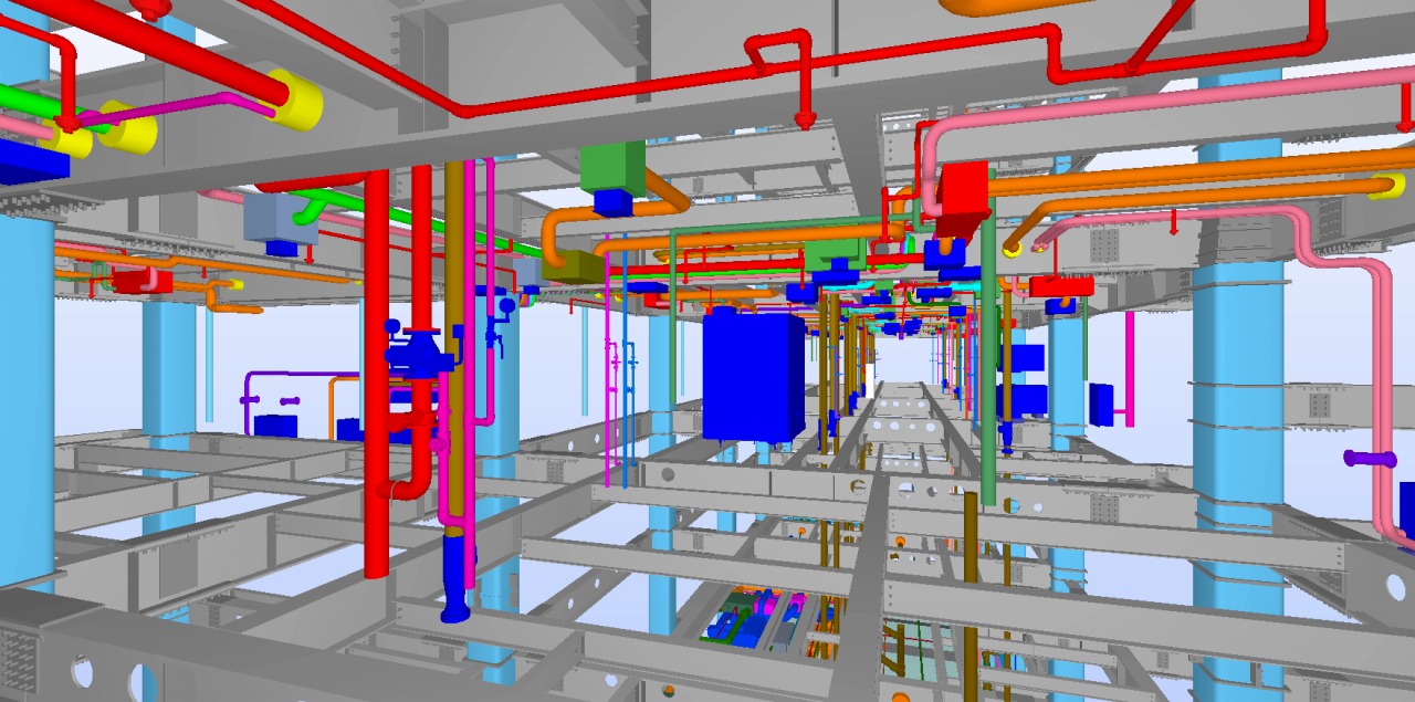 BIMモデルで鉄骨梁貫通スリーブのチェックや製作を自動化東急建設が協力会社と連携したBIM活用を実践（オートデスク） | サクセスストーリー
