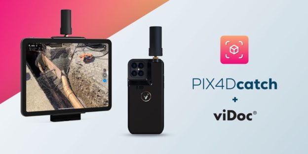 モバイル端末にRTK-GNSS機能を追加するviDoc RTK rover！ 三栄コンサルタントがドローンとスマホで魚道を計測（Pix4D ...